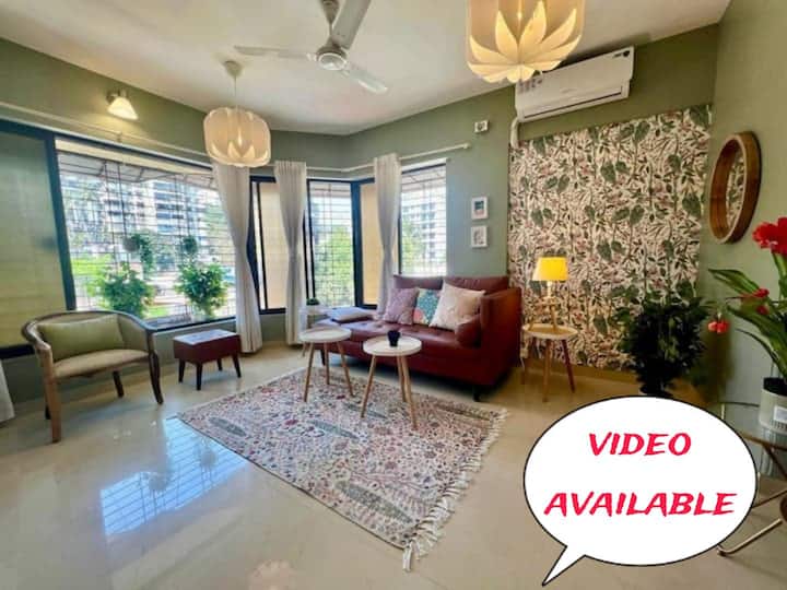Sunlit Charm In Bandra*central Location*wi-fi* - Mumbaj
