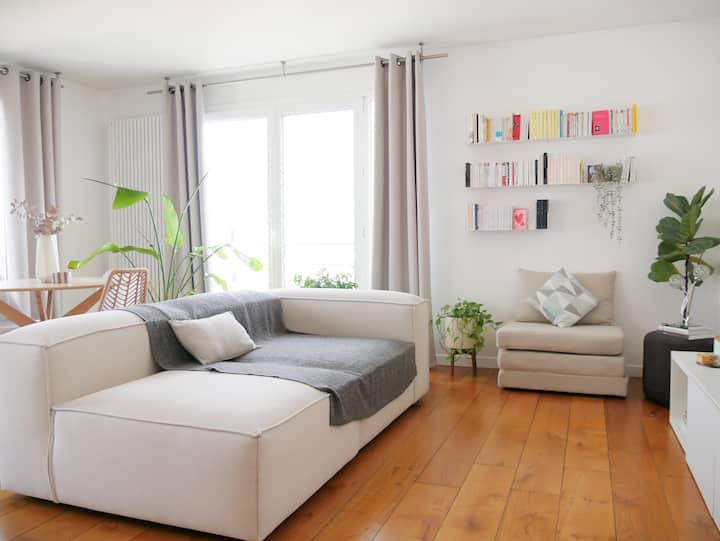 Appartement 2 Pièces Cosy, Lumineux, Avec Terrasse - Stade de France