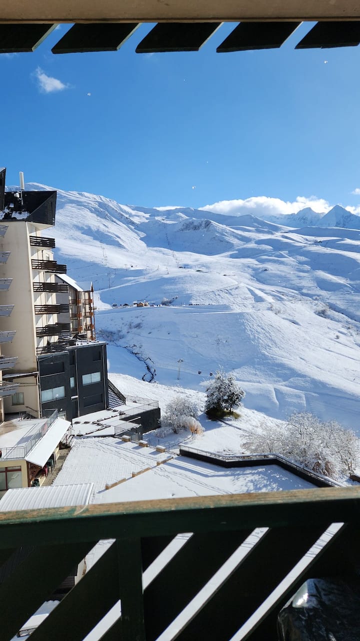 Studio Douillet 2/4 P Peyragudes Loudenvielle - Peyragudes