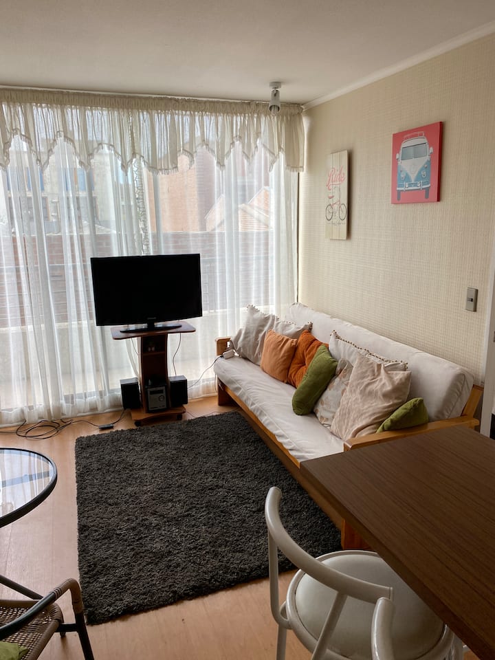 Centro De Viña, Una Cuadra Terminal, Acogedor. - Viña del Mar