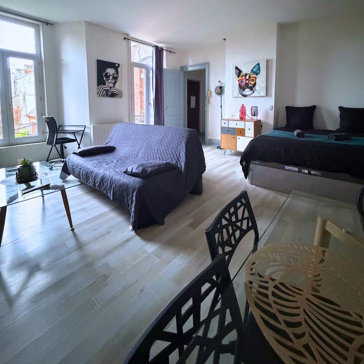 L’aparté – Studio Centre • 4 Personnes - Saint-Quentin