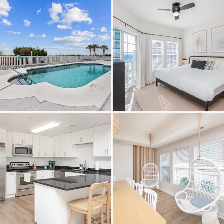 Pier Watch 308|6 Bed 4 Bath| Heated Pool & Hot Tub - Sunset Beach, NC