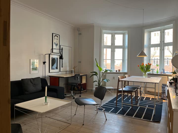 Dejlig 2 Værelses-lejlighed - Copenhaguen