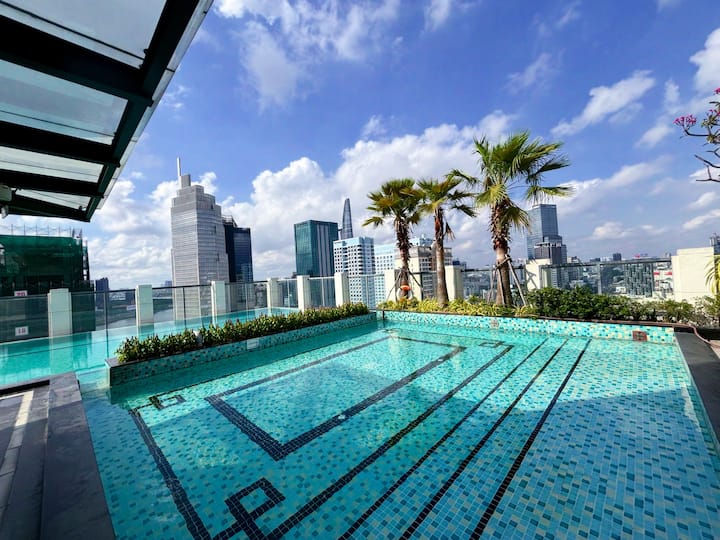 De Lux Best Central D1 (3 Bedrooms, Pool/gym) - Hô Chi Minh-Ville