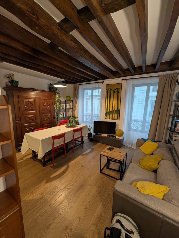 Charmant Appartement Proche Marais Et Bastille - Quartier de Belleville