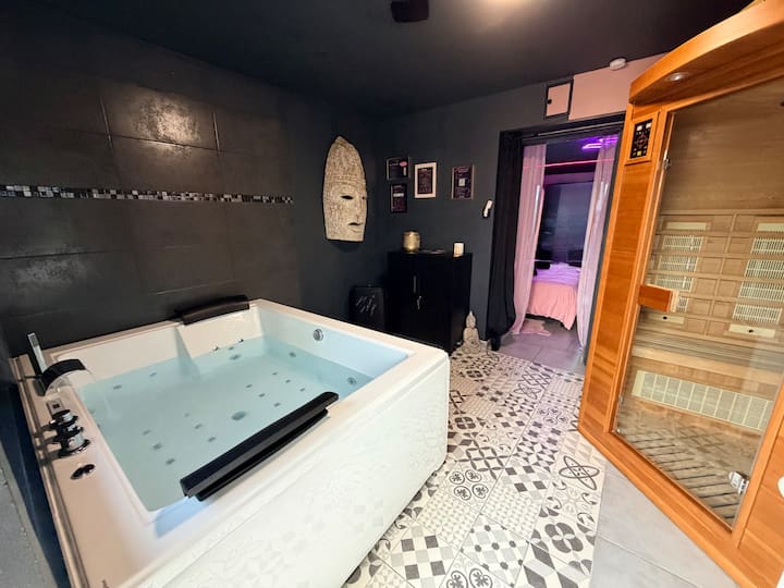 Bulles Du Paradis Private Spa, Sauna & Garden - Berck