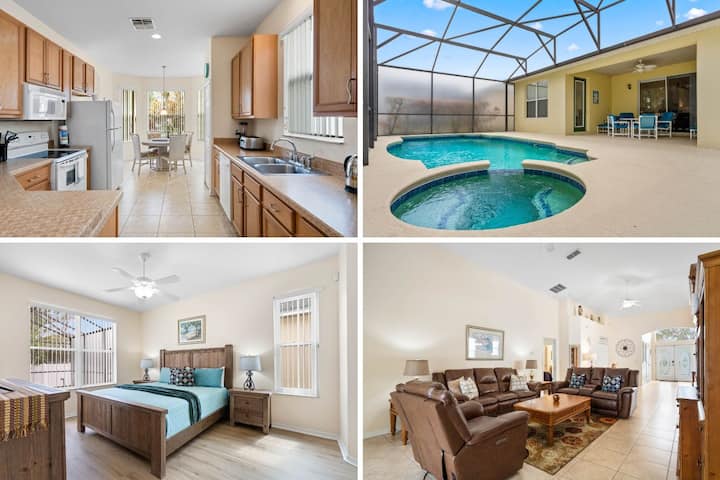 Private Pool And Jacuzzi-close To Disney Parks! - Kissimmee, FL