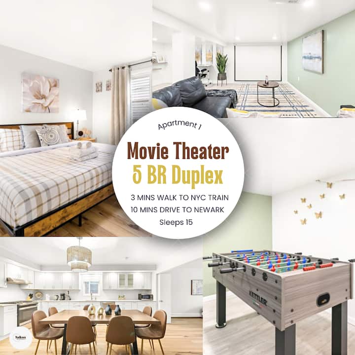 Stylish Family Getaway For 15 Near Nyc & Airport - Nueva York