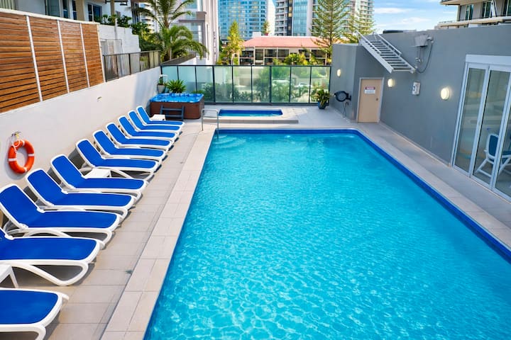 Fantastic Oceanviews! 1b1b In The Heart Of Surfers - Gold Coast