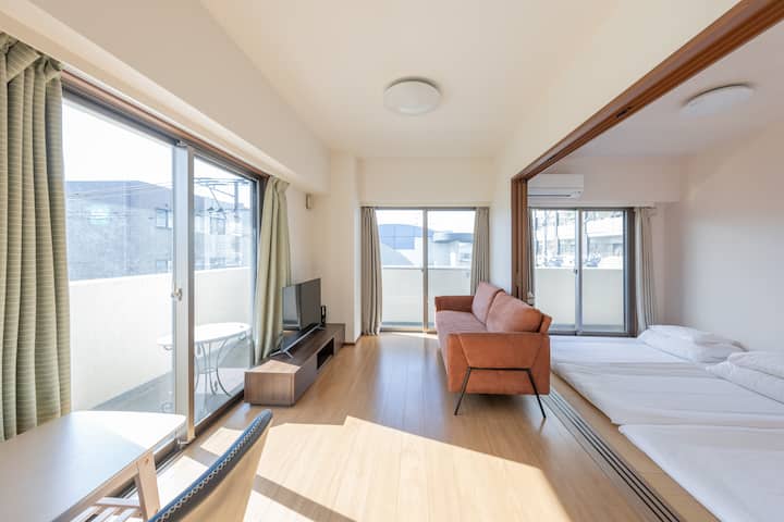 福岡空港から車で約7分 広々とした静かなお部屋 - Fukuoka