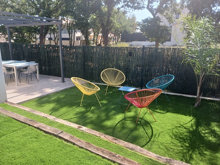 Villa L'éden Des Aspres Jardin, Wifi & Billard - Thuir