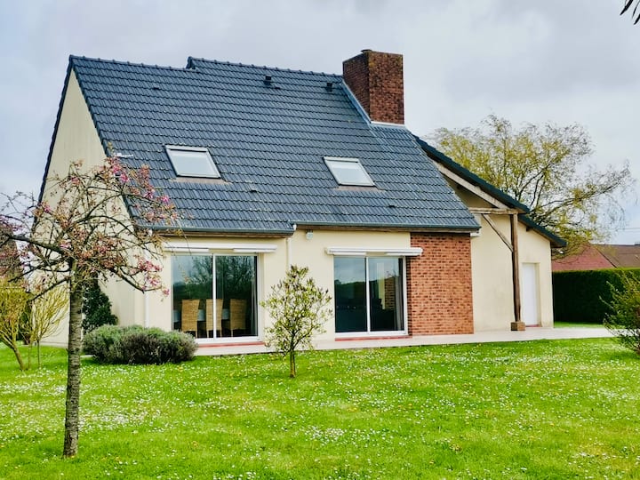 Pavillon Familial & Convivial Avc Beau Jardin Vron - Somme-Bucht