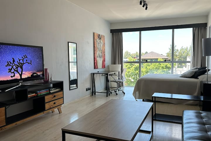 Apart Moderno Y Equipado En Complejo Privado. - Villa Rosa