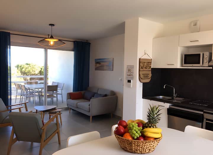 Port-leucate T3 Climatisé Proche Plage Commerces - Leucate