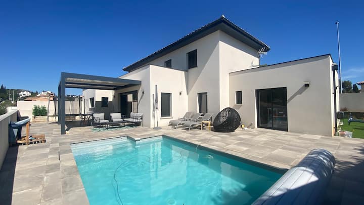 Jolie Villa, Jardin Et Piscine - Narbonne