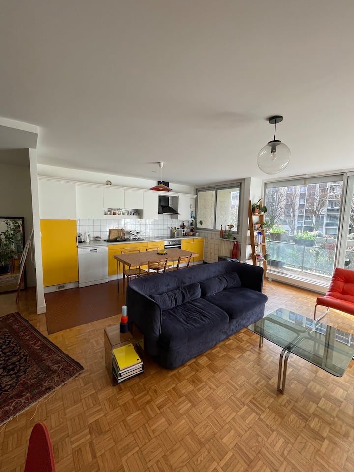 Appartement Vue Jardin Et Canal - Pantin