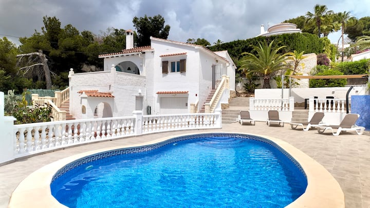 Belle Villa Piscine Privée 15 Min A Pied De La Mer - Moraira