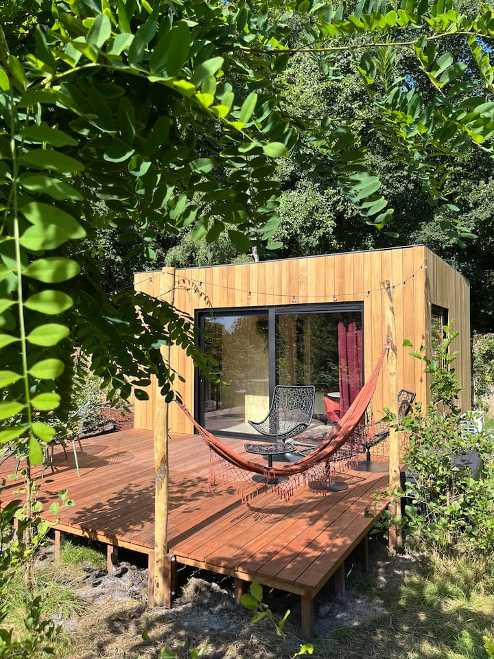 Natuurhuisjes & Privé Wellness Tuin In Westerwolde - Niederlande