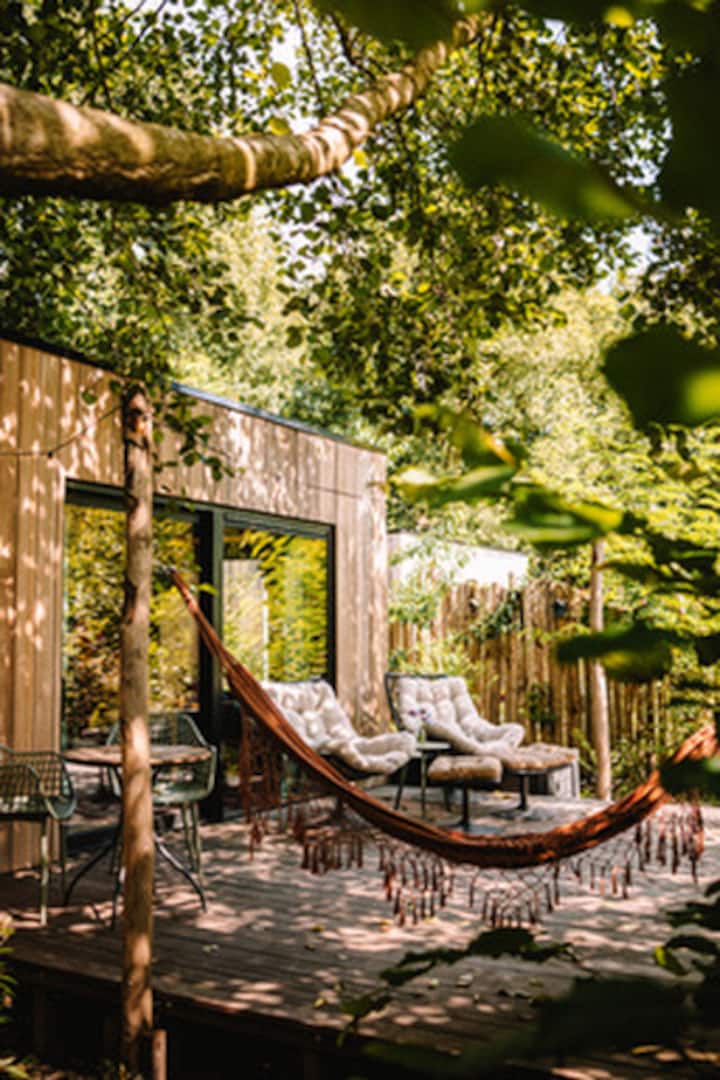 Natuurhuisjes  & Privé Wellness Tuin - Netherlands