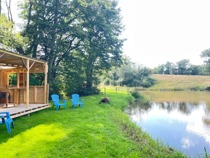 Gîte Neuf Avec Jardin, Forêt Et éTang - Argenton-sur-Creuse