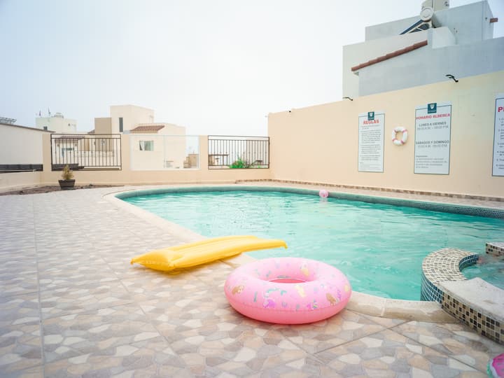 360* Ocean View, King Beds, Crisp, Gated Community - Playas de Tijuana