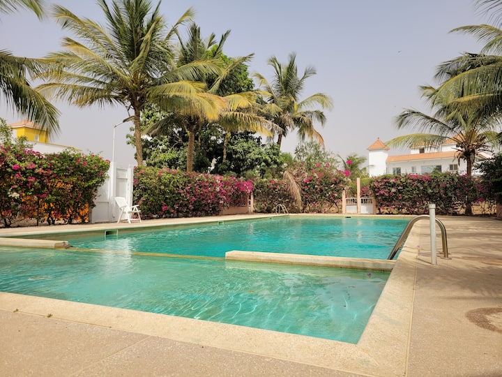 Villa Avec Piscine Proche De Saly - Senegal
