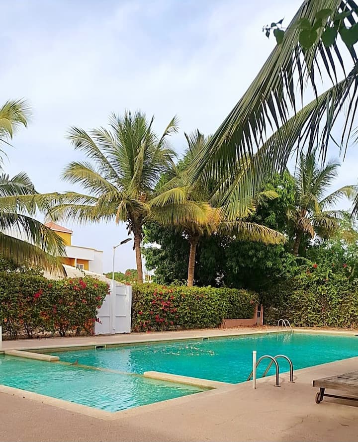 Villa Avec Piscine Proche De Saly - Senegal