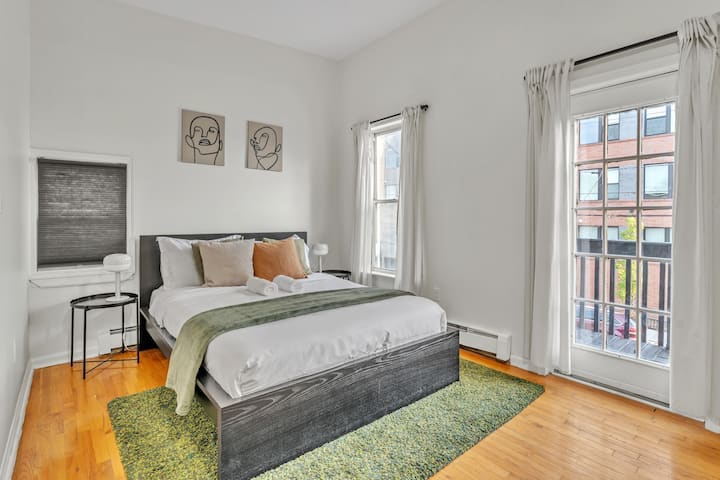 Welcoming Sunlit Room Near Nyc/ Trans/cafe/rest. - Jersey City, NJ