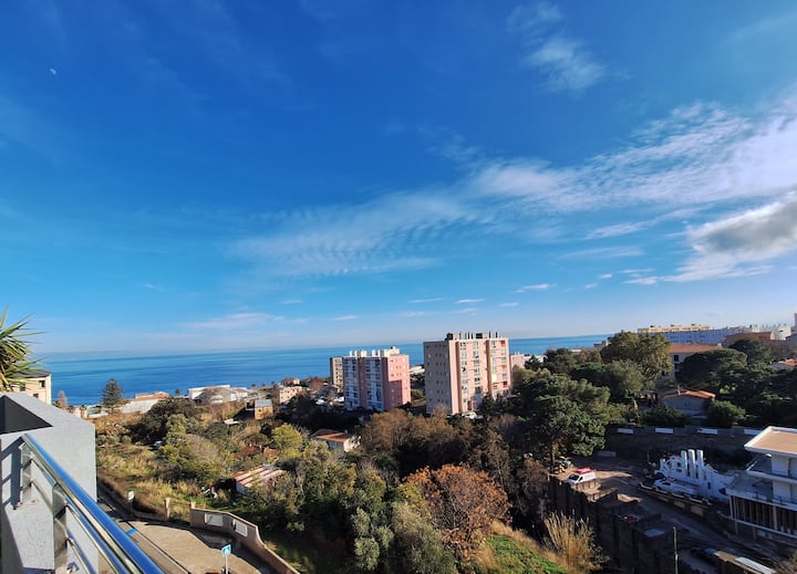 Appartement 3 Pièces Vue Mer - Bastia