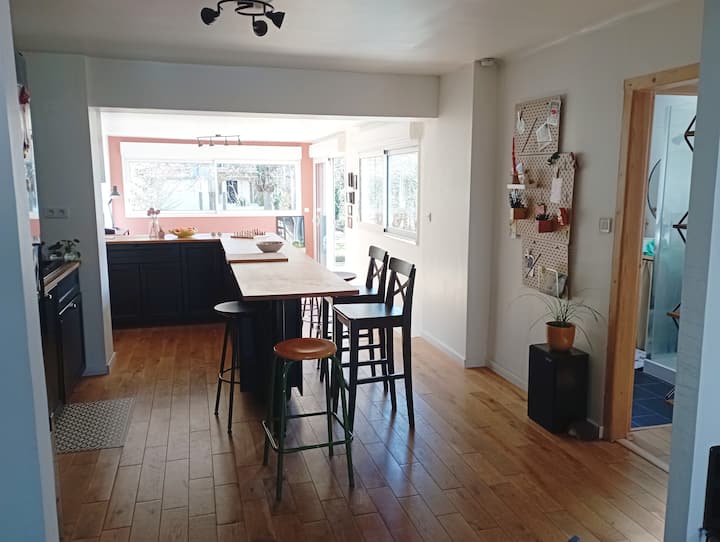 Maison Familiale Avec Jardin - Saint-Brieuc