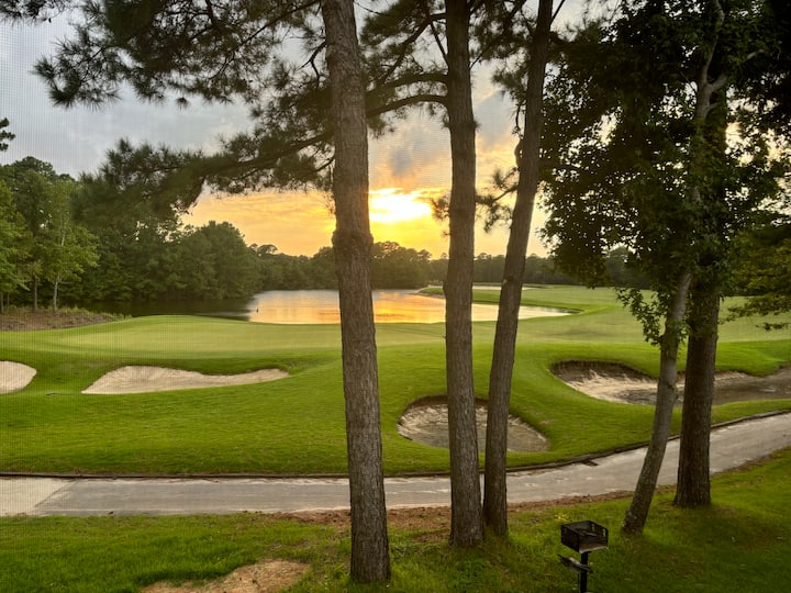 Sunsets & Sand Traps On The 17th - Pawleys Island, SC