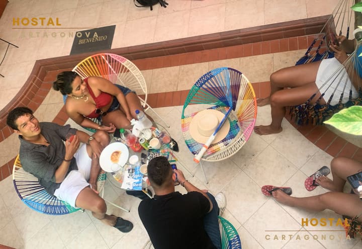 Habitación Acogedora En Corazón De Cartagena - Cartagena