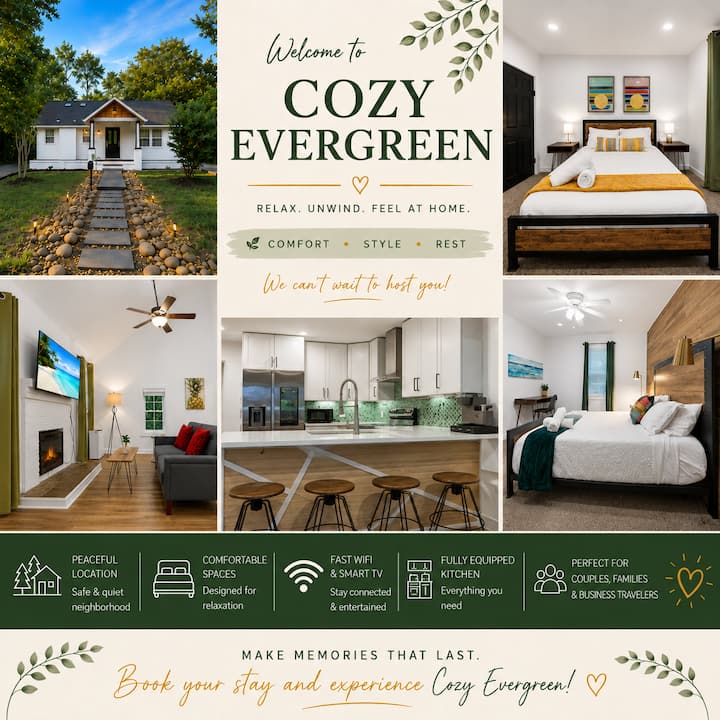 Cozy And Fun Place For 6 - Murfreesboro, TN