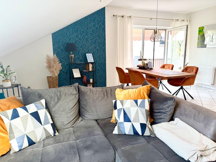Jolie | Losheim | 80 M² | Wi-fi | Balcon | 4 Pers. - Saarland