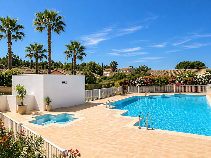 Villa 4/6 Pers - Golf - Piscine - Clim - Wifi -Bbq - Les Issambres