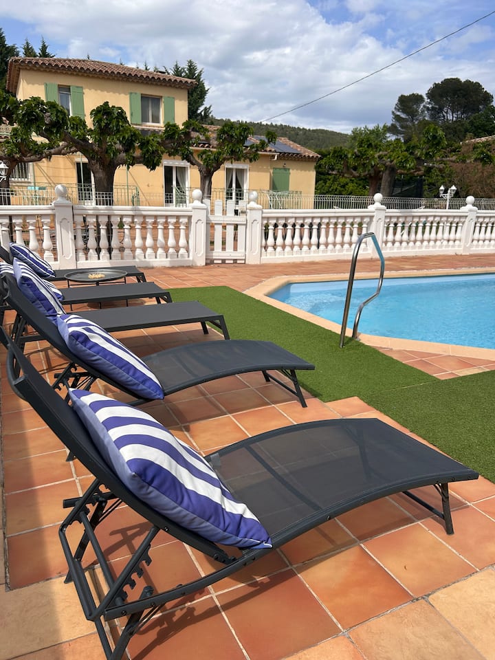 Villa Provençale Piscine 4 Ch - Provence-Alpes-Côte d'Azur (PACA)