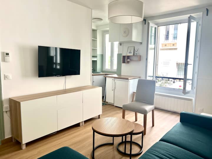 2 Pièces, Calme, Proximité Tour Eiffel - Cardinal Lemoine - Paris