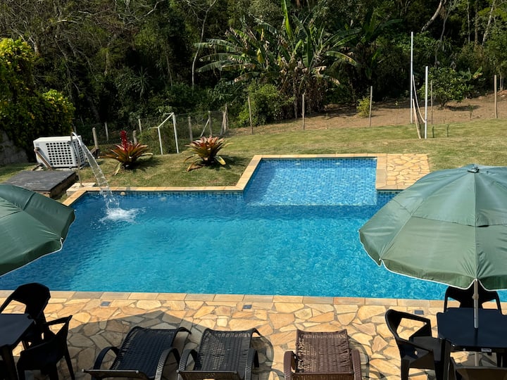 Chácara Piscina Aquecida Em Ibiúna, Condomínio - Ibiúna