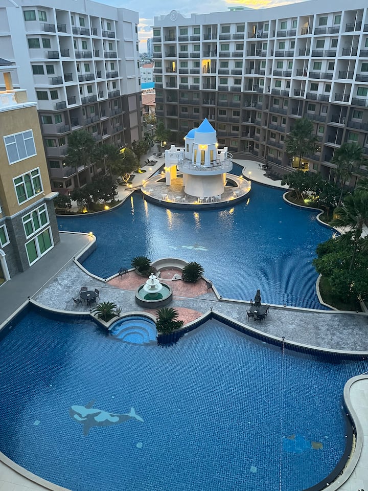 023# 芭提雅推荐Arcadia水系公寓/带泳池健身房/交通便利/设施齐全/贴心房东/适合度假 - Pattaya City