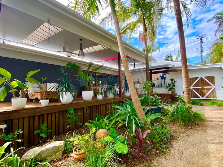 Byron Retreat With Spa & Ice Bath - Walk To Town - Byron Bay