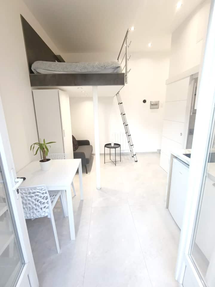 Studio Avec Mezzanine Moderne Et Confortable ! - Échirolles