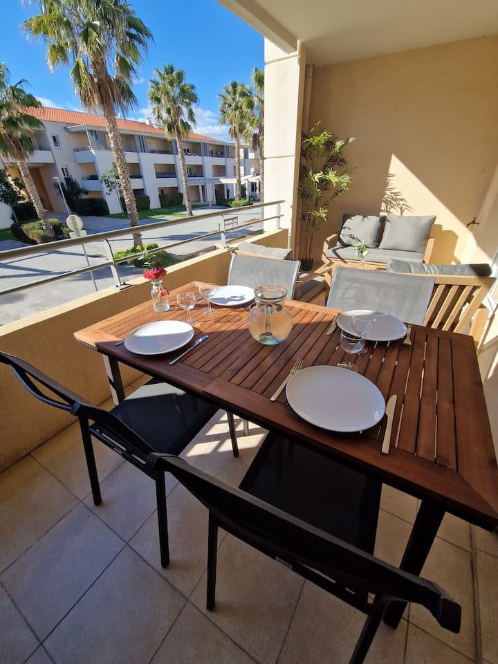 Apt 2/4pers - Clim - Wifi - Piscine - Tout Confort - Puget-sur-Argens