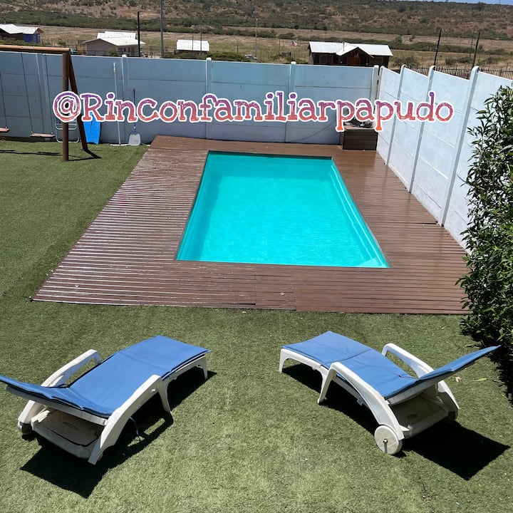 Rincón Familiar Pupudo- Casa Con Piscina - La Ligua