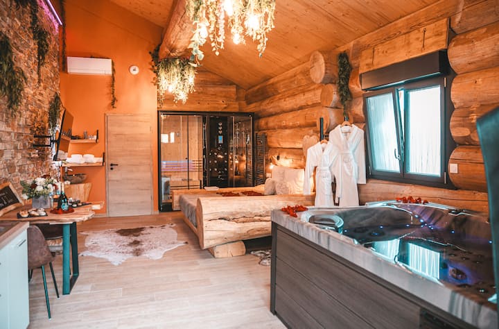 Chalet Cocooning – Spa Privatif, Sauna, Hammam - Altkirch