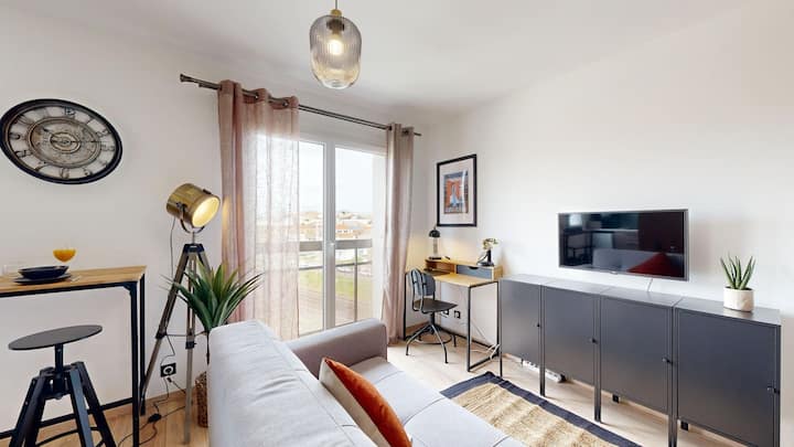 L'orient Express By Expat Renting - Parking - Wifi - Labège