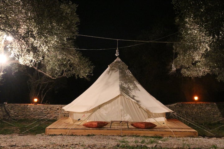 3 Kişilik Glamping ÇAdırı - Mazıköy