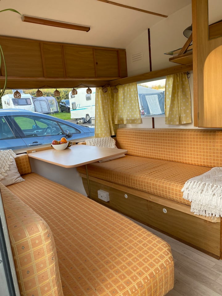 Vintage Caravan - Rambling Rose - Croyde
