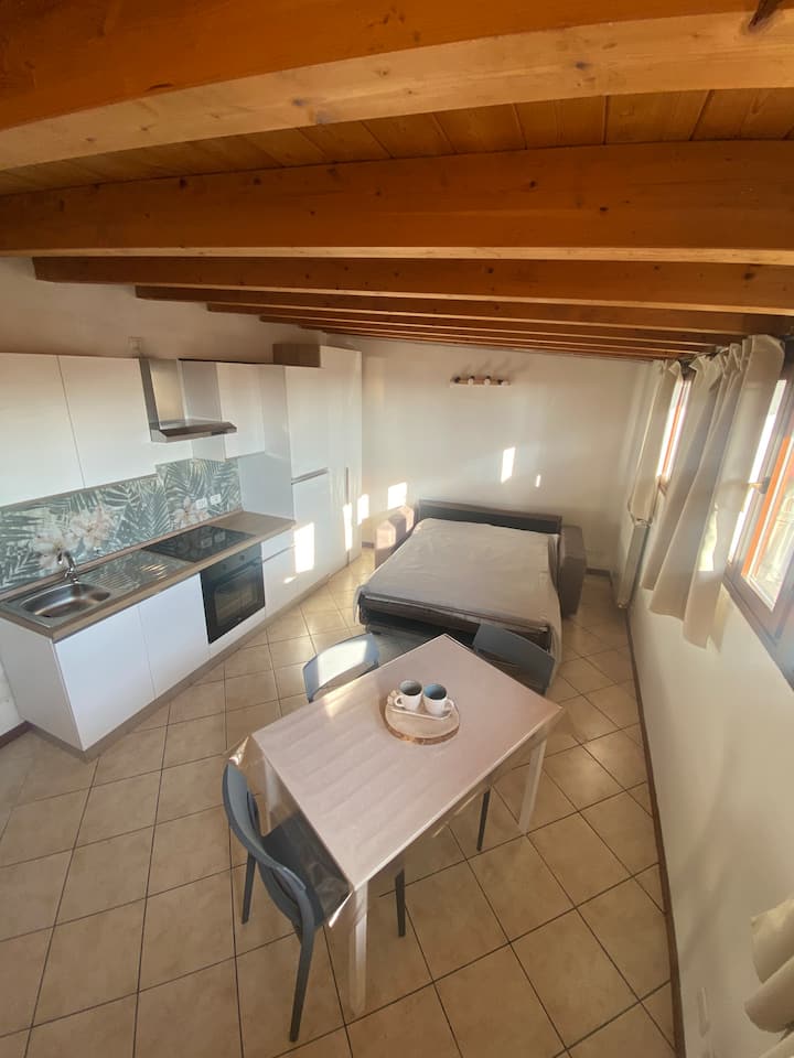 La Mansarda - 7 Min Da Bgy Orio - Aéroport de Bergame - Orio al Serio (BGY)