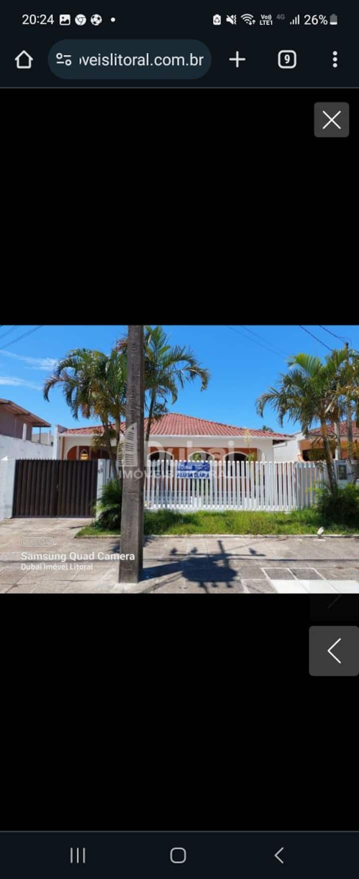 Casa Com Piscina 350 M Do Mar. - Guaratuba