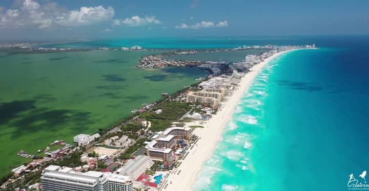 Increíble Ubicación! Playa A Solo 5min Caminando! - Cancún